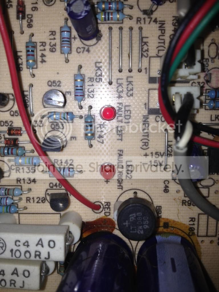Stage Line 500W amp repair project | Electronics Forums
