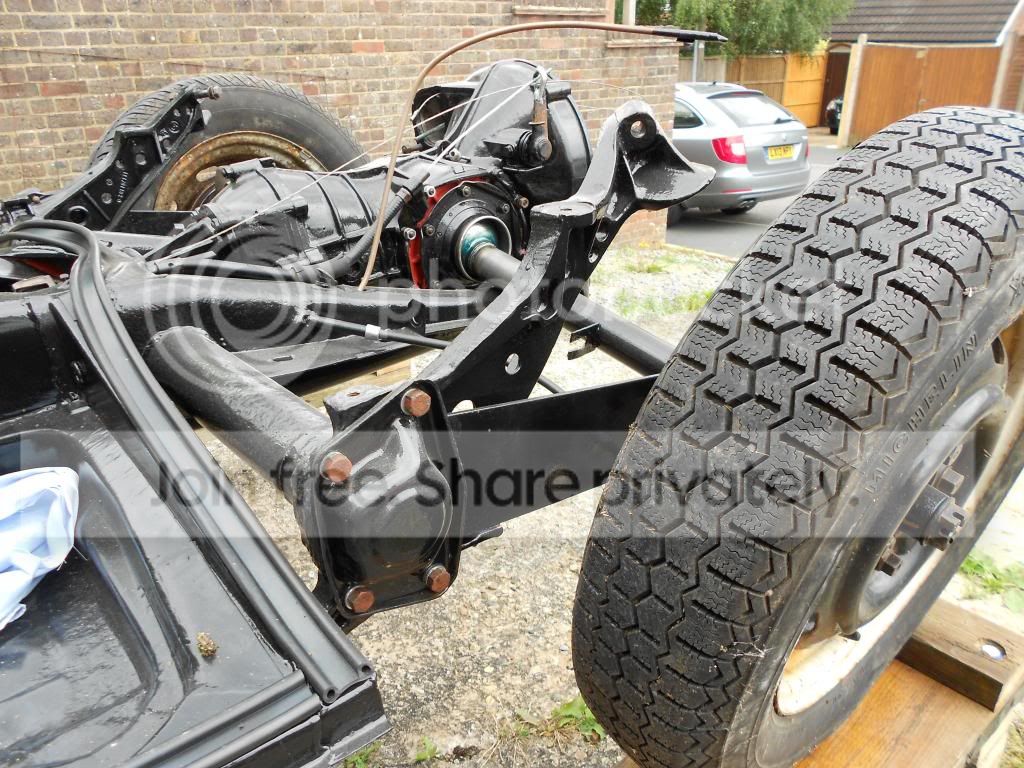 Rear suspension setup